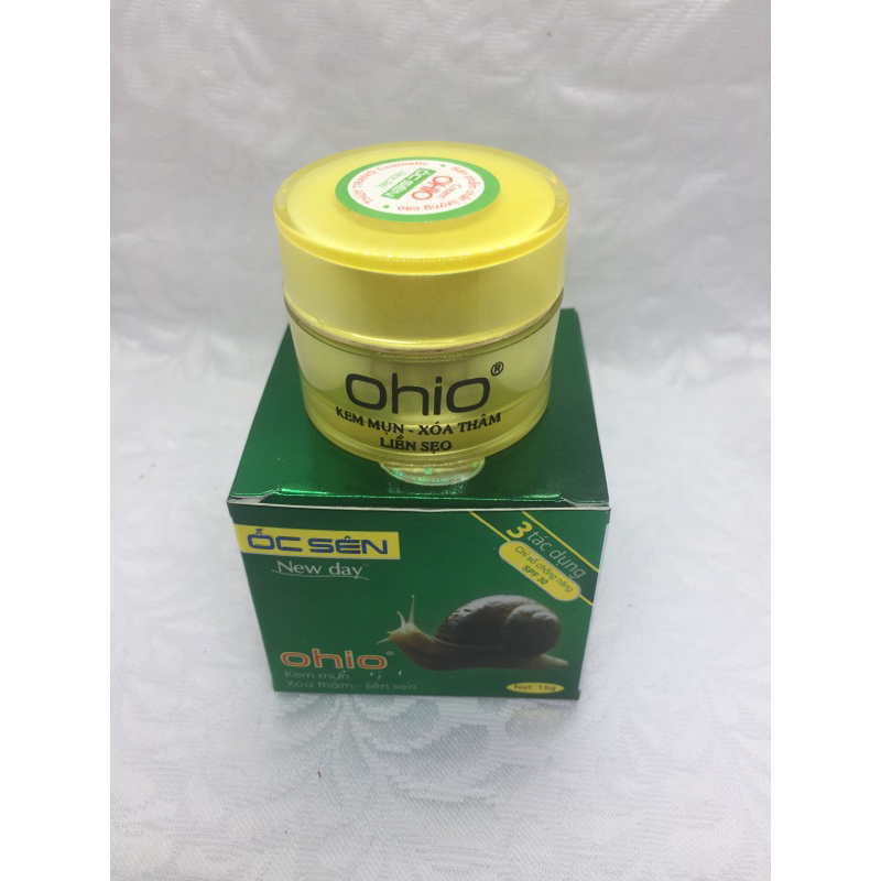 Hcm Ohio snail acne cream 15g | Shopee Malaysia