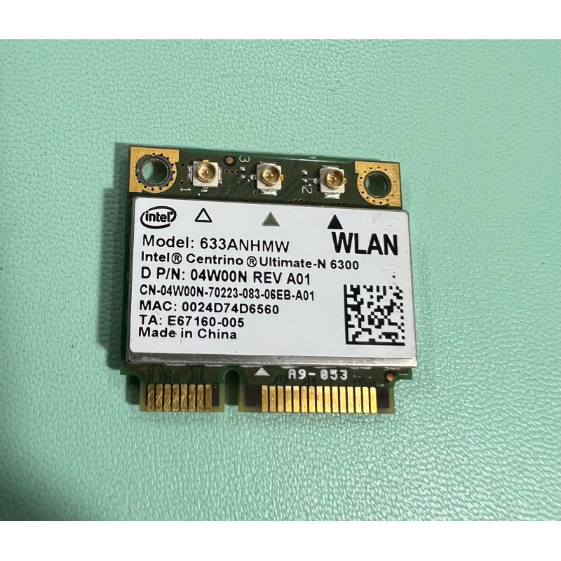 Wifi Receiver Card for Laptops with Many Codes (See Product Description ...
