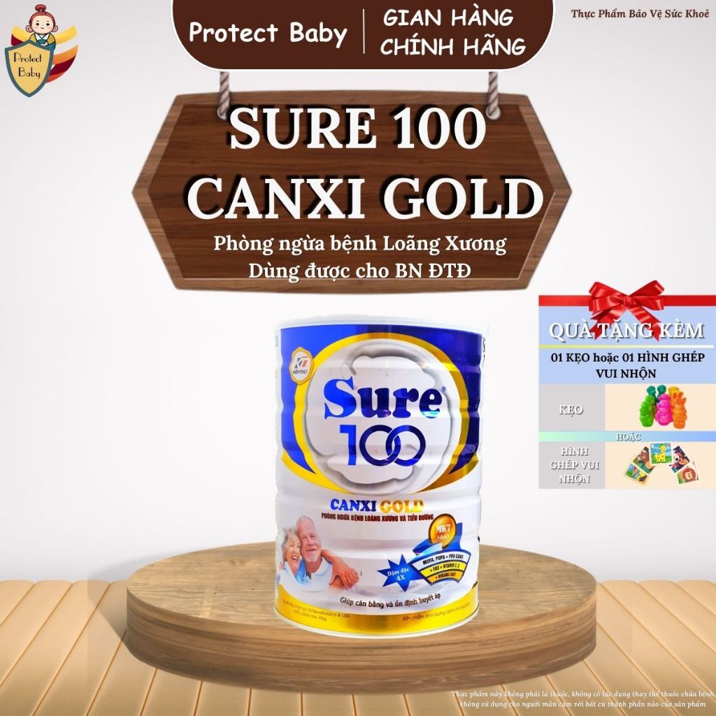 Sure 100 Calcium Gold Milk 900g | Shopee Malaysia