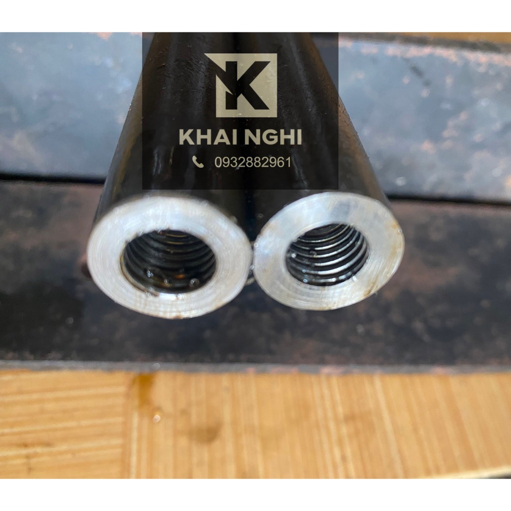 Internal thread tap with negative thread, 20mm iron shaft, 12mm ...