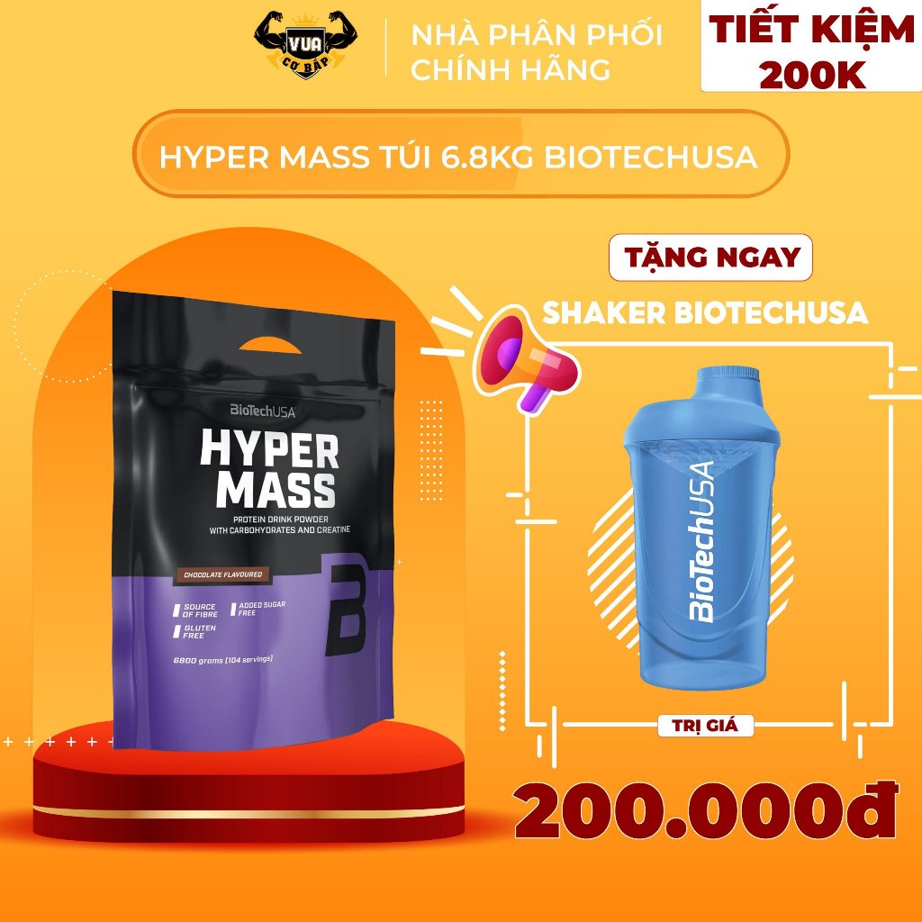 Hyper Mass BiotechUSA Weight Gain Milk | Shopee Malaysia