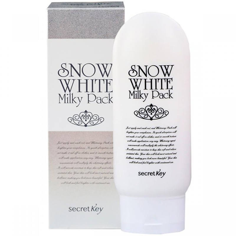 Secret Key Snow White Milky Pack Body Whitening Cream 200g | Shopee ...