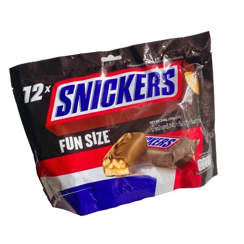 Snickers Fun Size Chocolate 240g | Shopee Malaysia