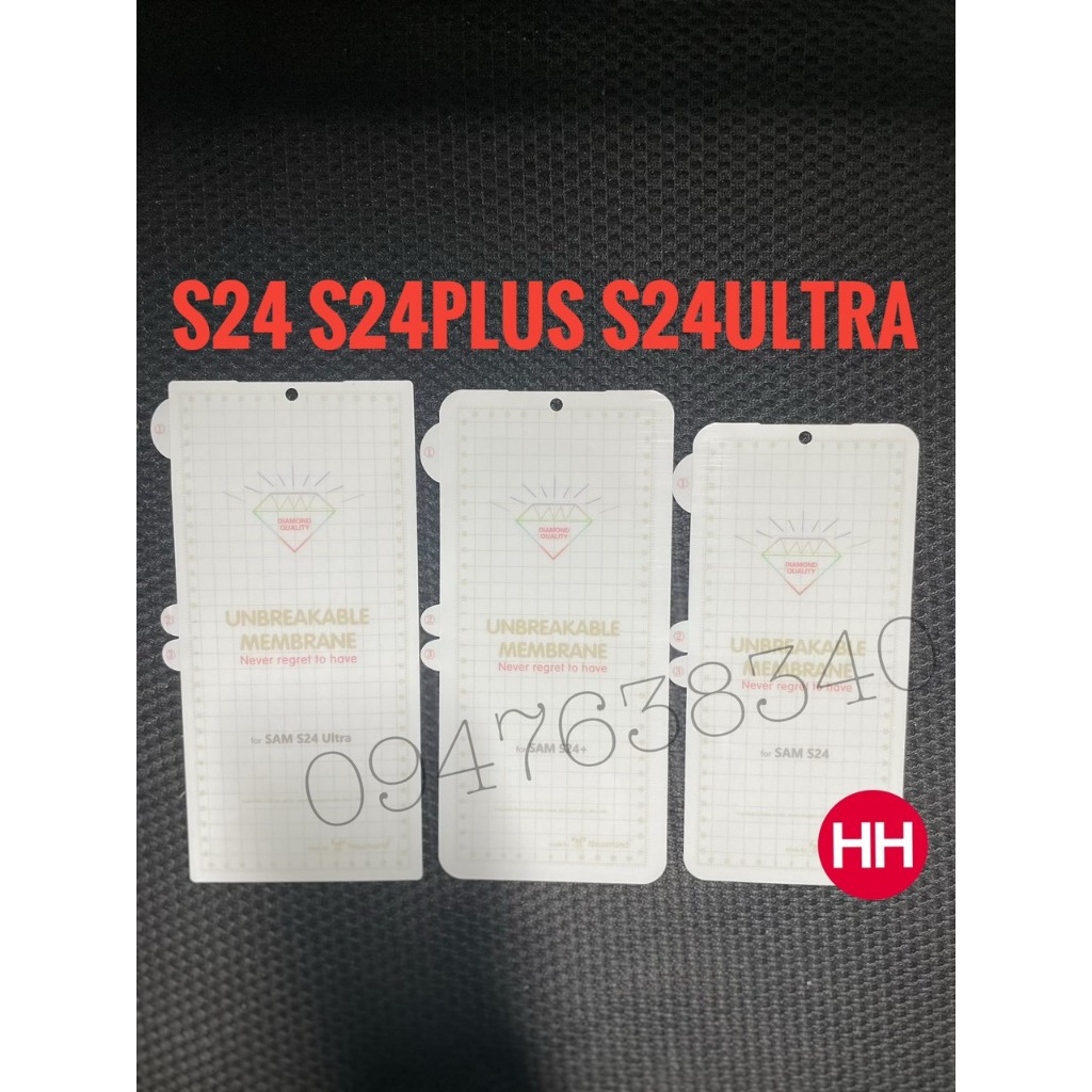 PPF flexible sticker front and back for Samsung Galaxy S24, S24 Plus ...