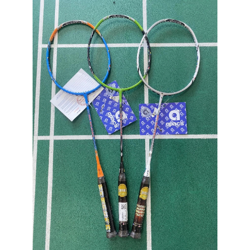 (Genuine) Apacs One Malaysia Badminton Racket Stretch from 10-13kg Free ...