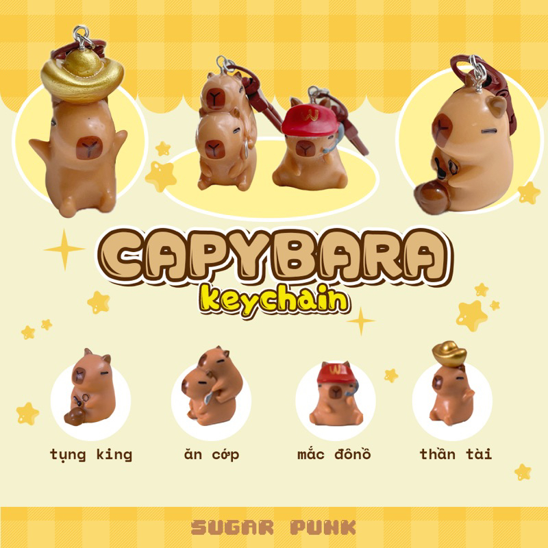 Capybara KEYCHAIN // CAPYBARA KEYCHAIN | Shopee Malaysia