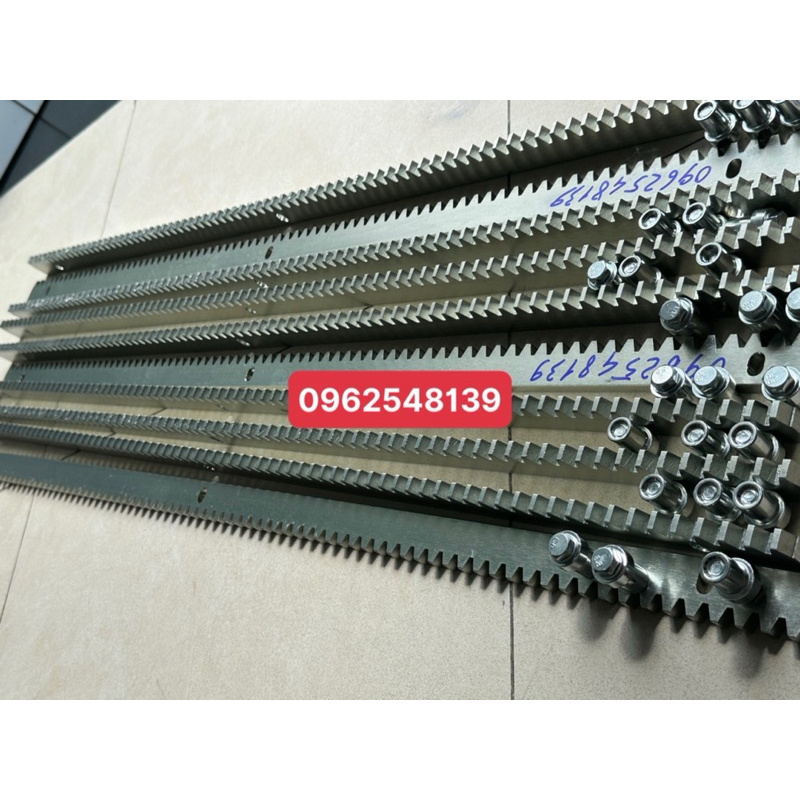 10 meters of steel teeth installed for sliding gate motor | Shopee Malaysia