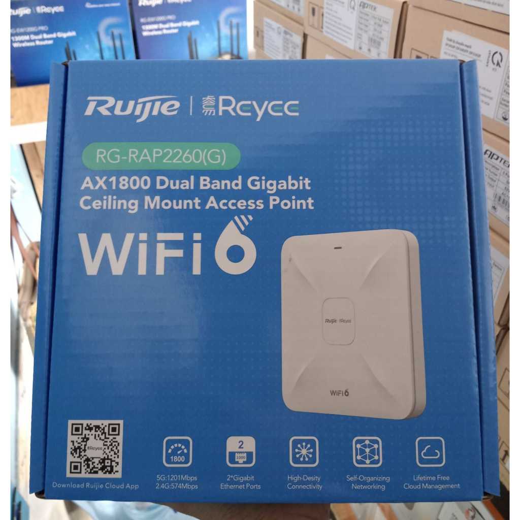 Ceiling Transmitter Or Wall Mount RUIJIE RG-RAP2260(G) | Shopee Malaysia
