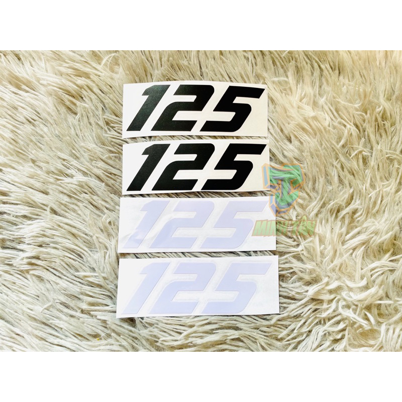 Stamp number 125, peel-off stamp, decorate car models (price 1 bag ...