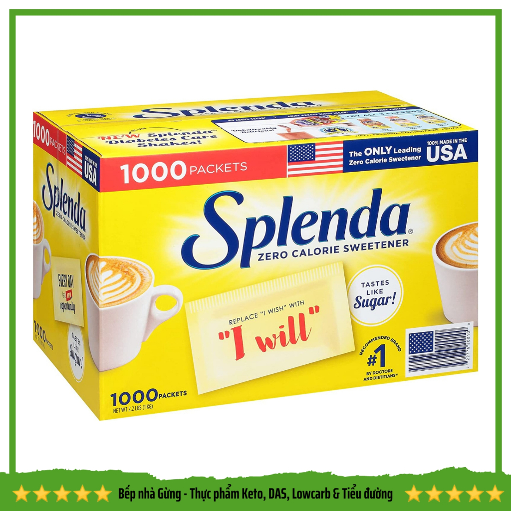 [Wholesale] Splenda diet sugar, whole box, new model (1000 packs ...