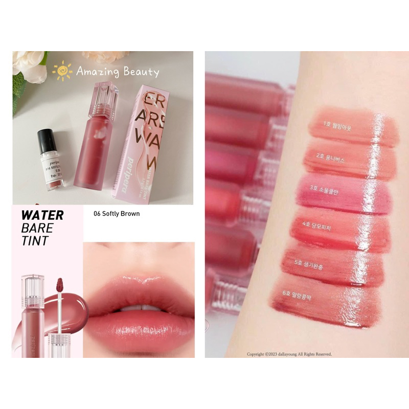 [Detail] Peripera Bare Water Tint Ink Korea Tint | Shopee Malaysia