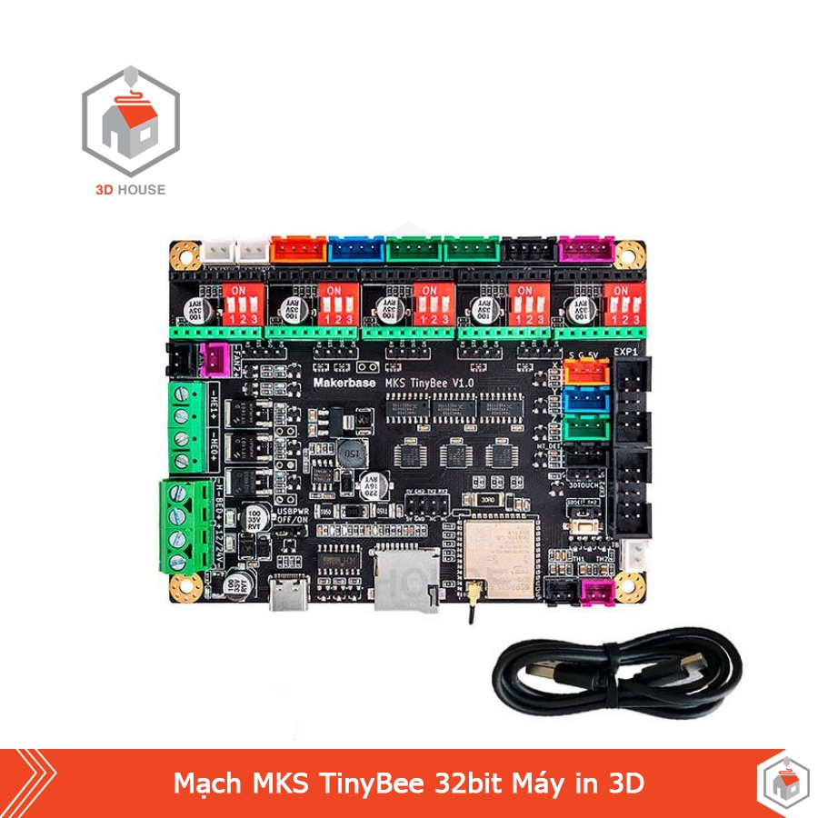 MKS TinyBee 32bit Control Board for 3D Printer | Shopee Malaysia