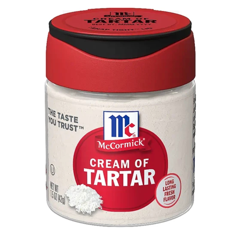 Mccormick Cream Of Tartar, Baking, Non GMO, 42g (1.5 oz) | Shopee Malaysia