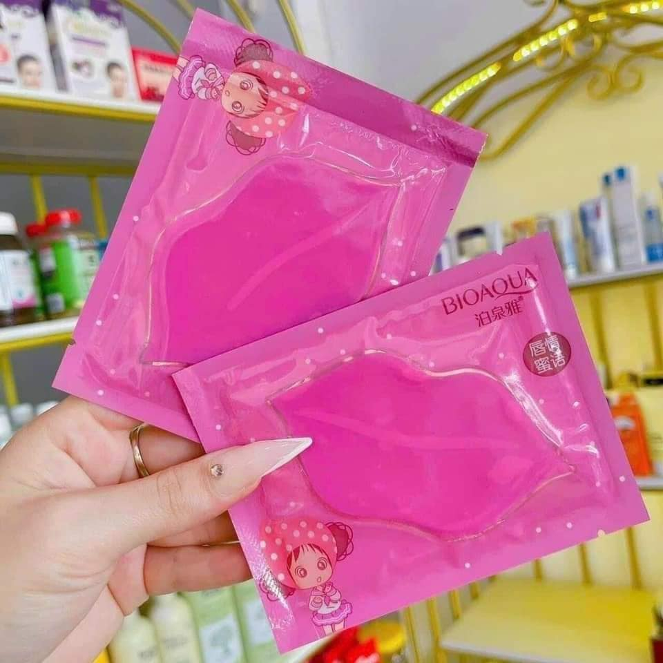 Bioaqua Lip Mask Contains Effective Moisturizing Collagen | Shopee Malaysia