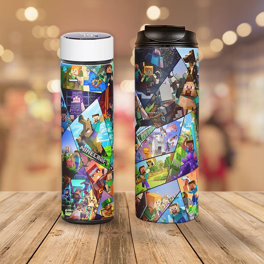 Minecraft Thermos Bottle with Anti-Rust Stainless Steel Core (latest ...