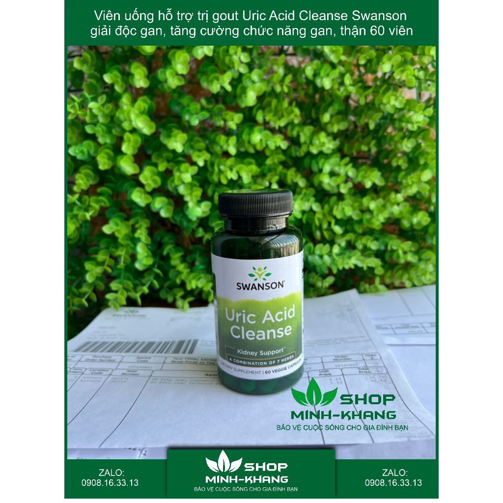 Swanson Uric Acid Cleanse 60 oral tablet helps to remove Uric Acid to ...