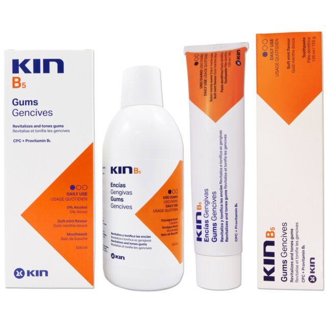 Kin B5 Toothpaste And KIN B5 Mouthwash (500ML) Prevent Plaque | Shopee ...