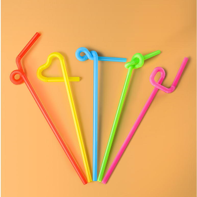 Art Straws, Smoothie Twisted Plastic Straws, PP Plastic Tubes 6 Long ...