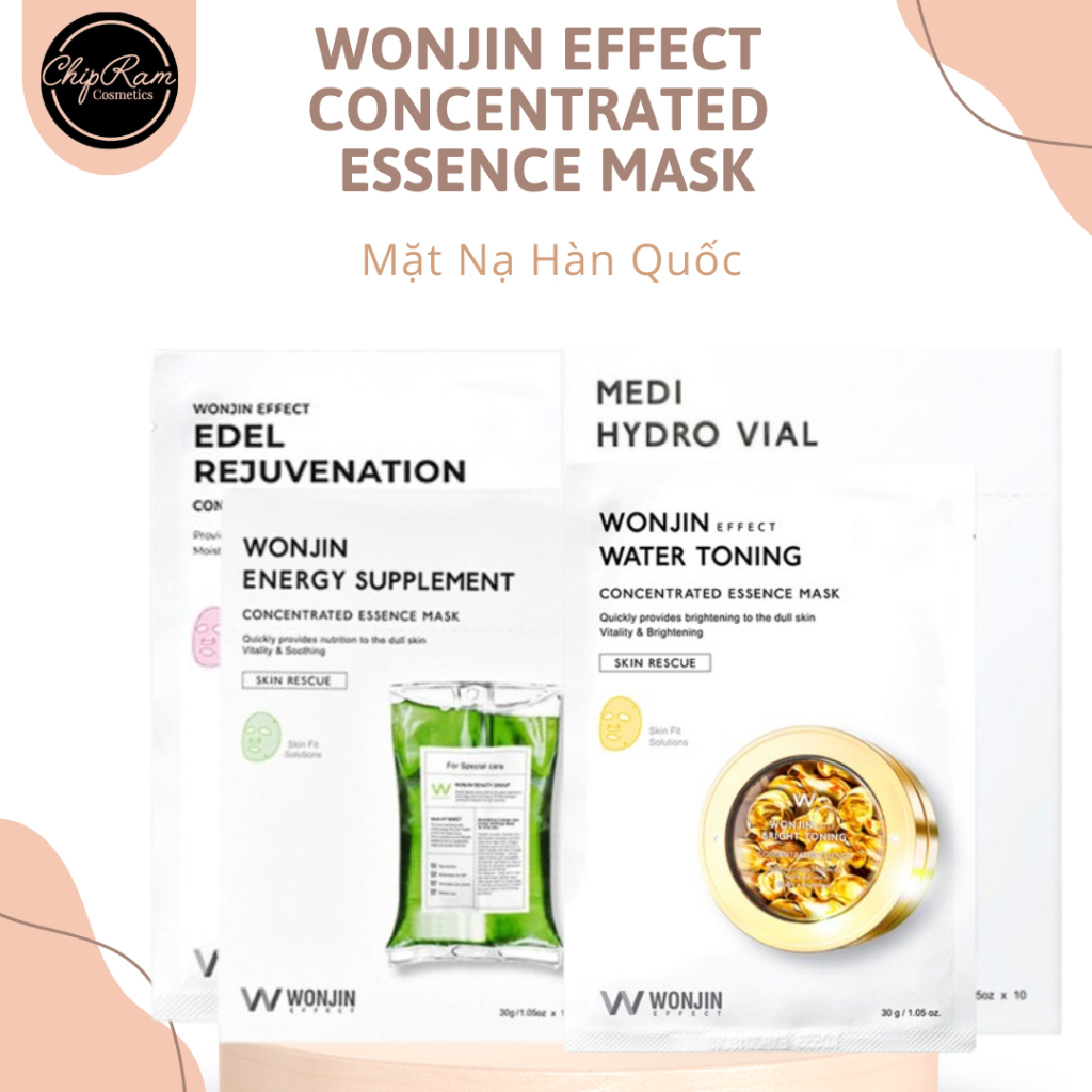 WonJin Effect Mask Intensive Skin Care 30g (1 box/10 pieces) | Shopee ...
