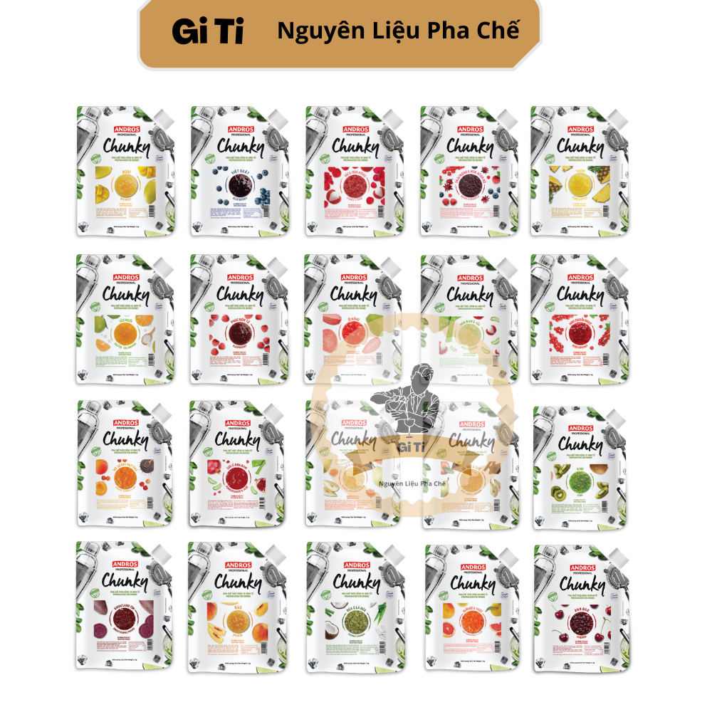 [GENUINE | New Date ] Chunky Fruit Jam Full Flavor 1Kg Bag | Chunky ...