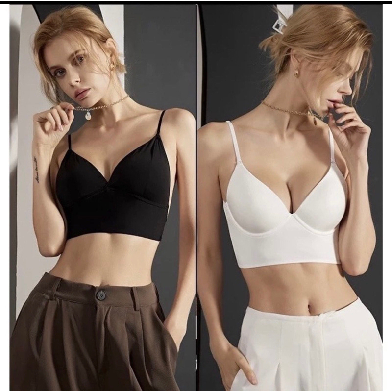 Sexy U-shaped Backless Bra with Push-Up Underwire | Shopee Malaysia