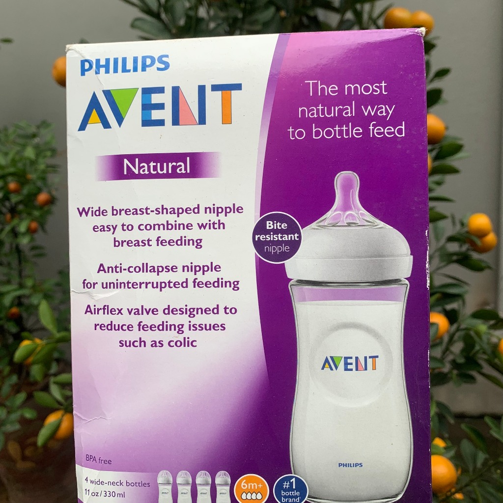 Philips Avent natural milk bottles 125ml 260ml 330ml | Shopee Malaysia