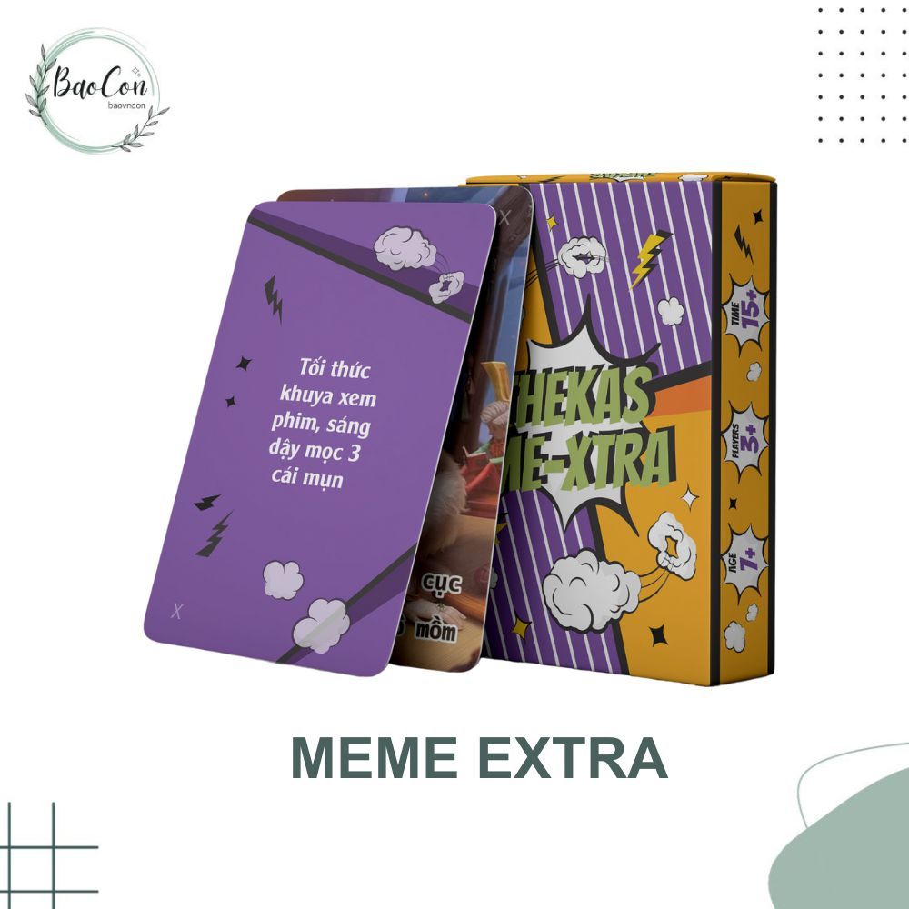 [Meme] Meme EXTRA deck, Expanded Meme deck with brand new interesting situations | Shopee Malaysia