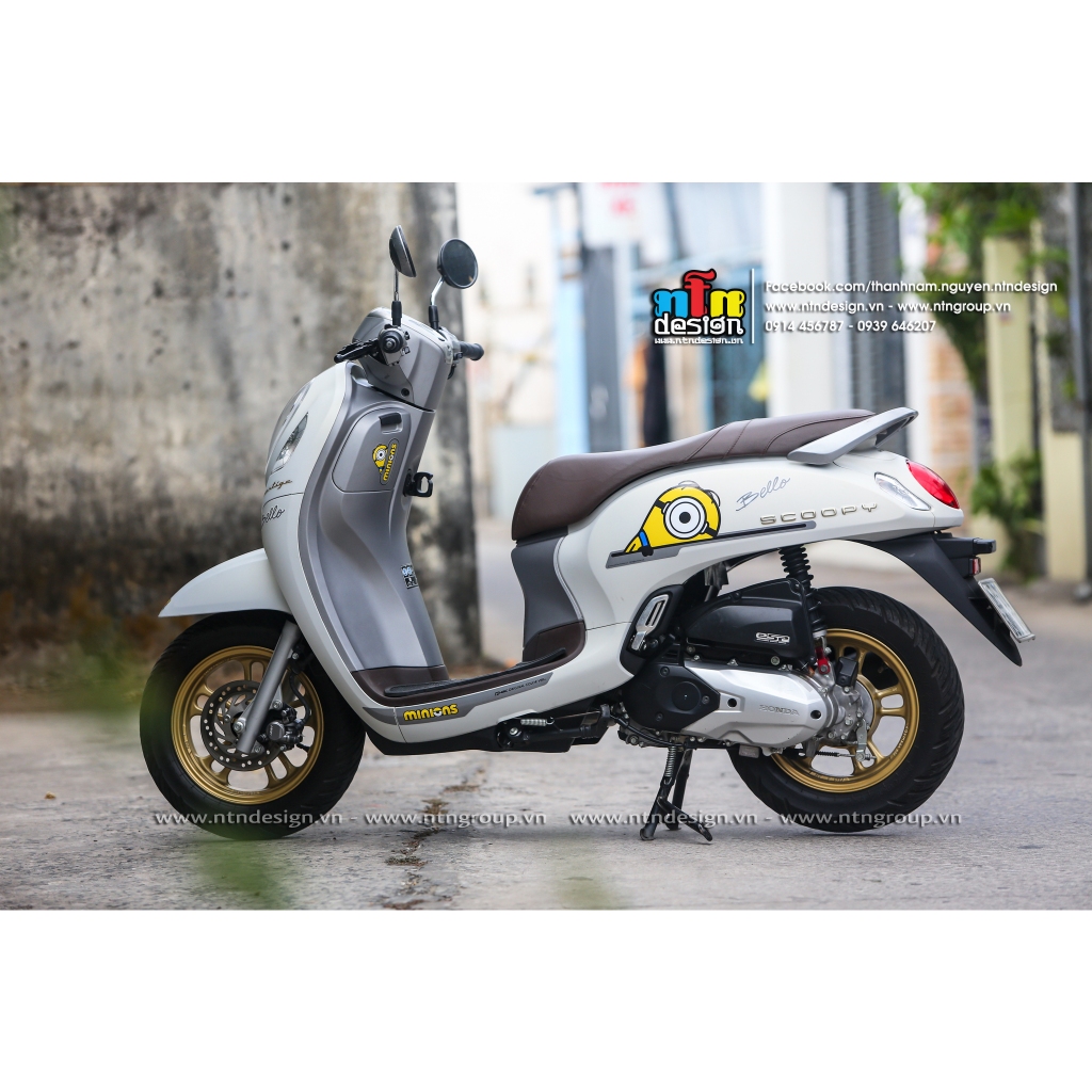 Scoopy stamp - Minion model (White) | Shopee Malaysia