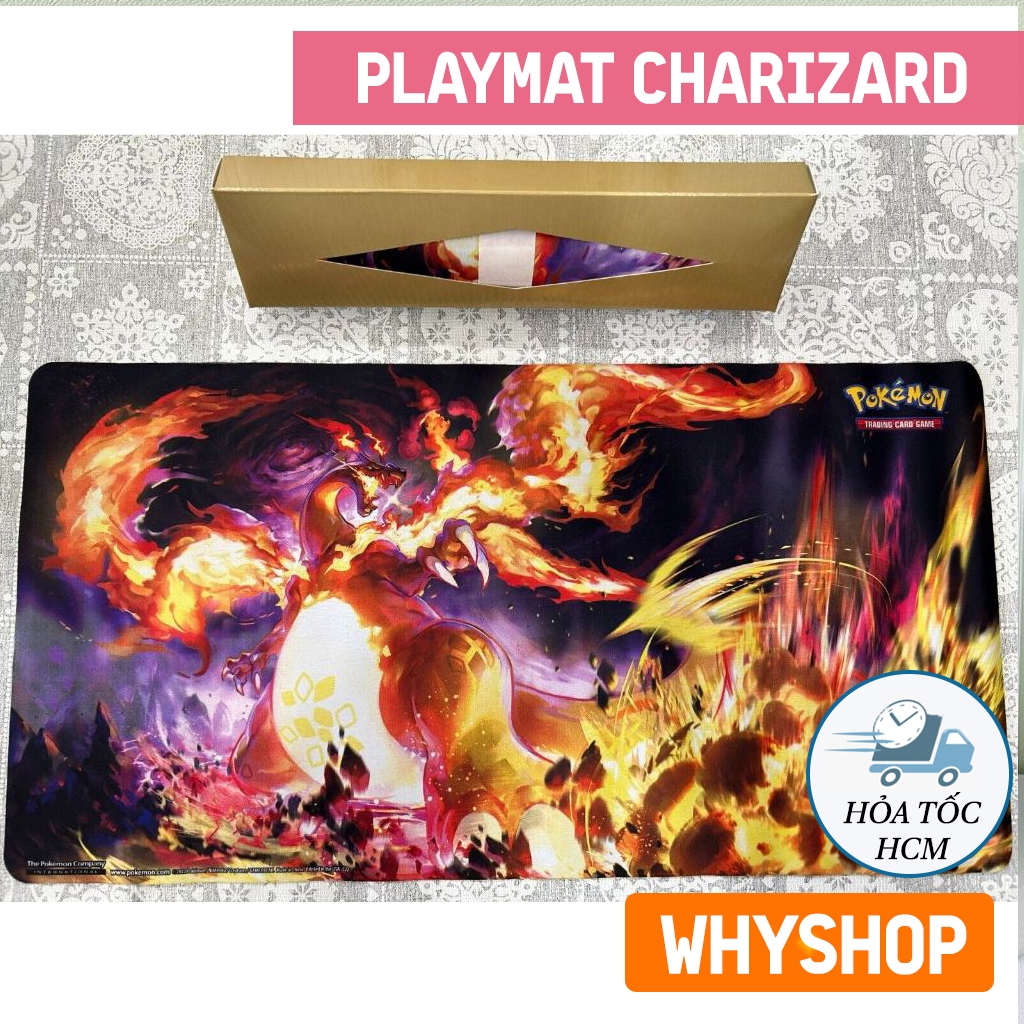 Pokemon Charizard Playmat Ultra Premium Collection | Shopee Malaysia