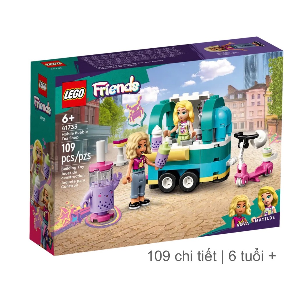 Lego Friends 41733 Mobile Milk Tea Shop (Puzzle Toy) | Shopee Malaysia