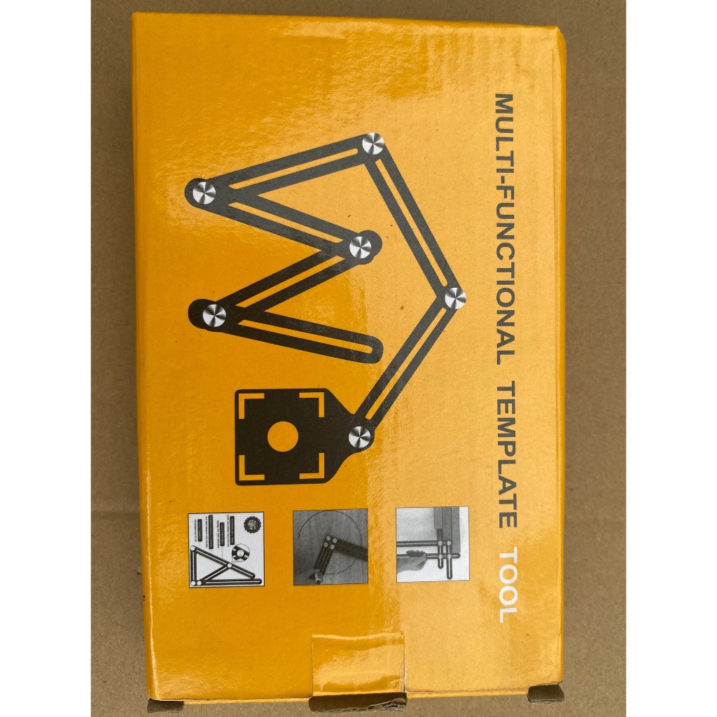 Multi-purpose Ruler With 6 Folding Angles, 6-Piece Folding Measuring ...