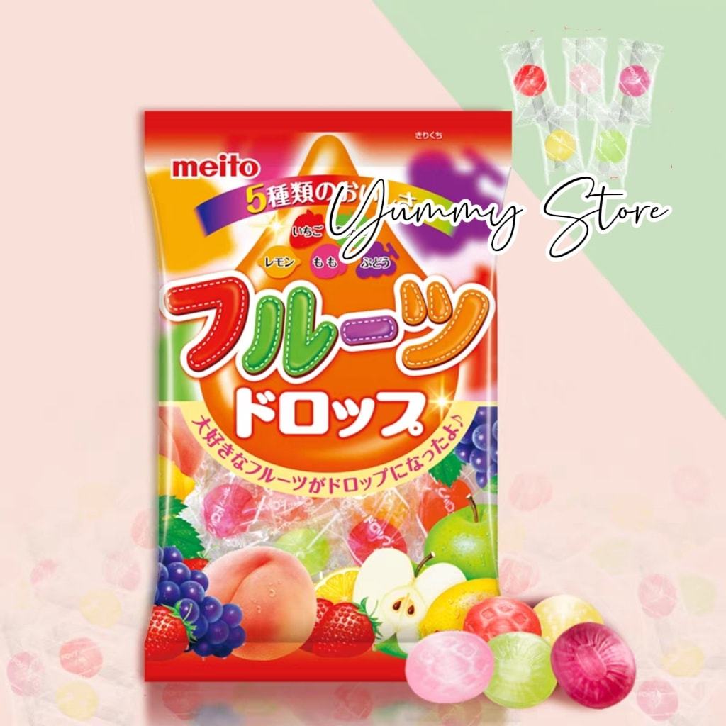 Japanese Meito Fruit Candy | Shopee Malaysia