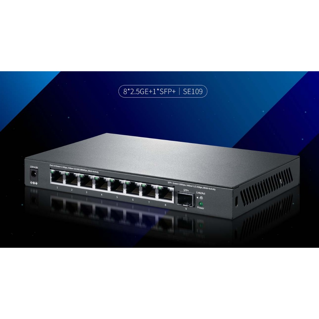 [6TH BH] 2.5G Switch Network Splitter MERCURY SE105M, SE106, SE106P, SE106P Pro, SE109, SE109 ...