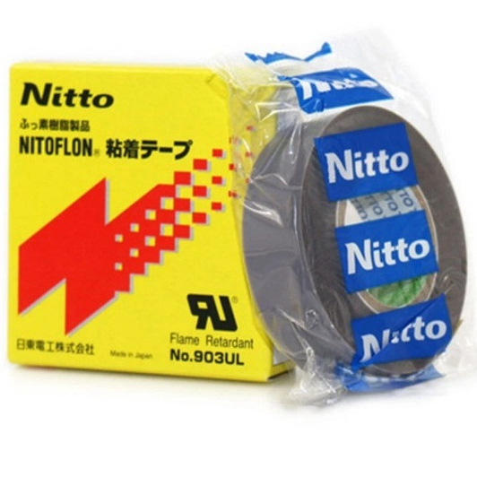 Nitto 903UL Heat Resistant Tape, Electrical Insulation, High Friction ...