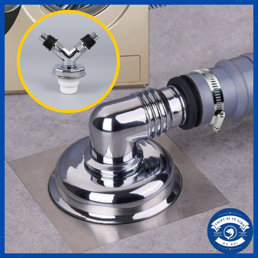 90 Degree and Y-Corner Washing Machine Drain Connector, Washing Machine ...