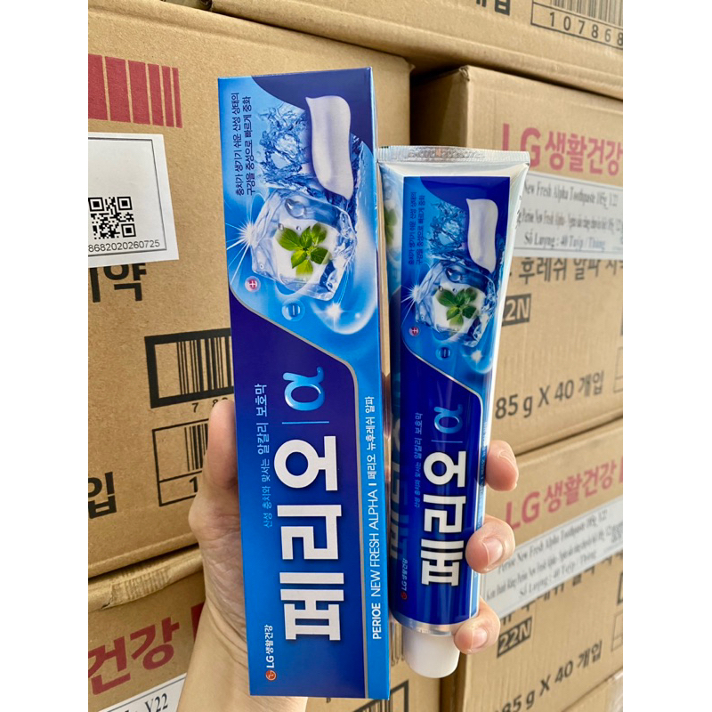 Lg Korean Toothpaste Perioe Mint New Fresh Alpha g | Shopee Malaysia