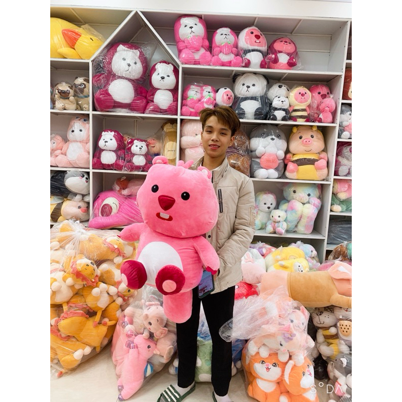 Bald strawberry Loopy teddy bear, what's more happy, happier when you ...