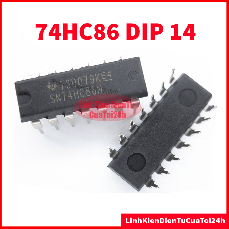 74HC86 Dip 14 pin HC86, 7486 | Shopee Malaysia