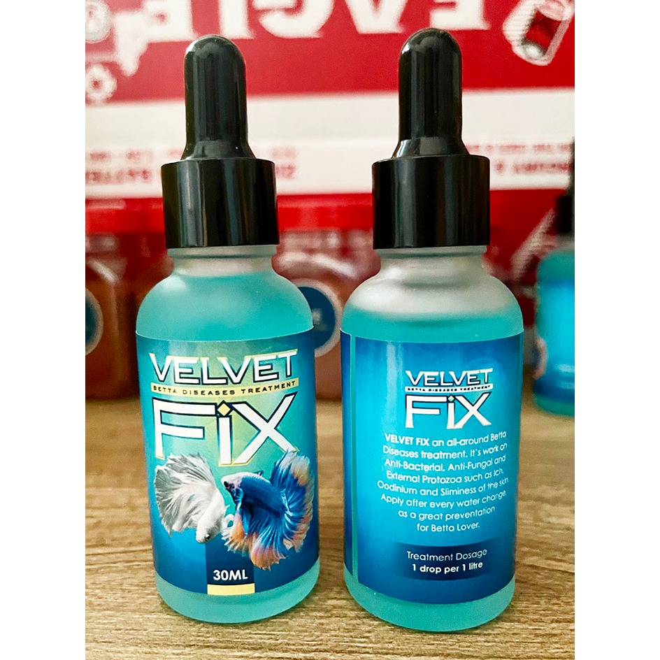 01 Velvet Fix for Betta - Fungal Treatment and Prevention Solution for ...