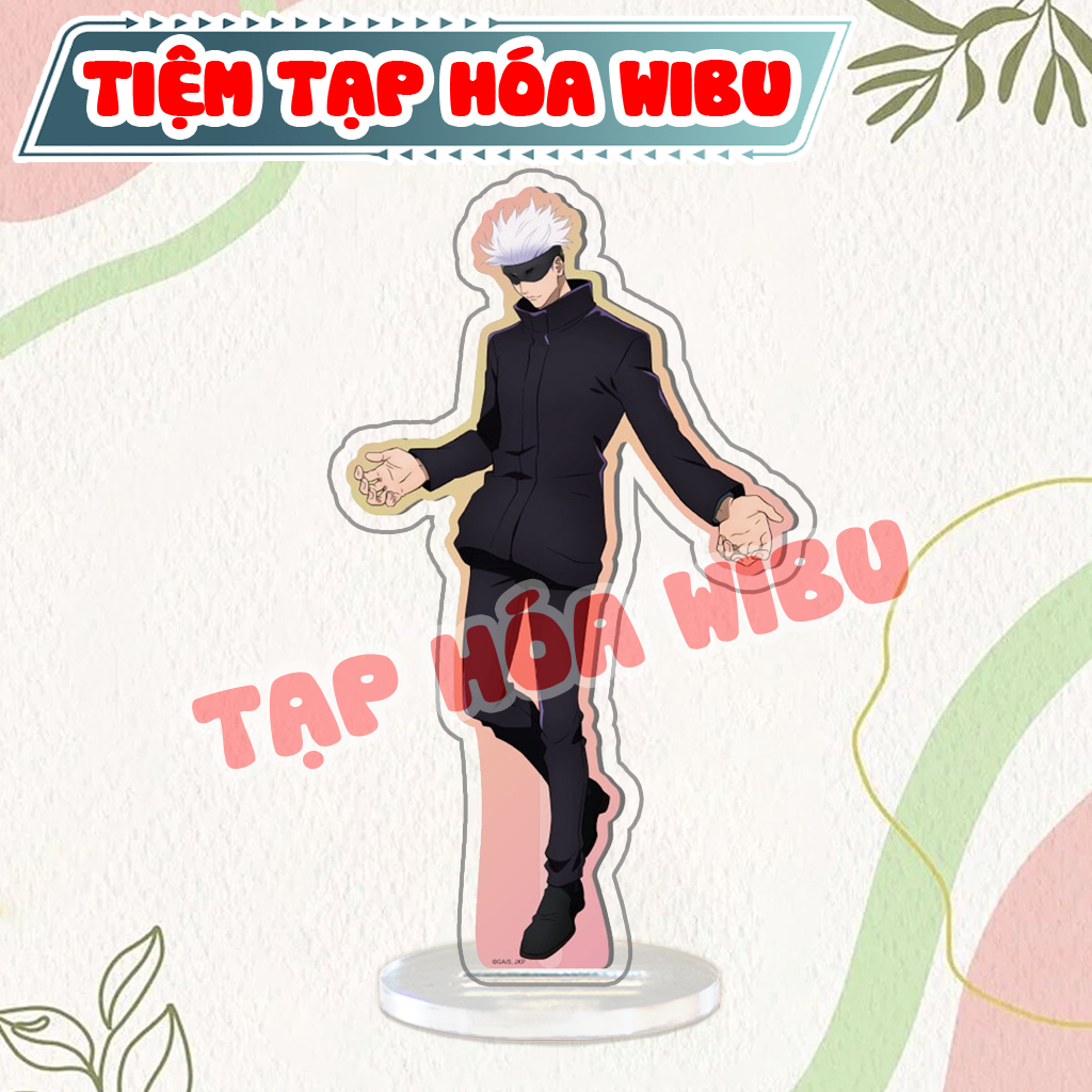 Acrylic Statue Standee Model Jujutsu Kaisen Character Gojo Itadori Yuji ...