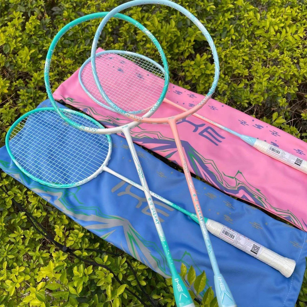 Genuine IXE Galaxy Badminton Racket new model 2024 with pre-strung ...