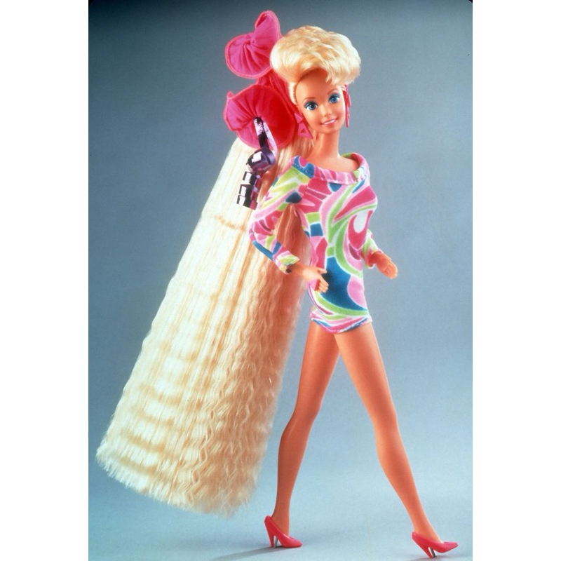 Original Barbie Totally Hair Doll 1991 (used) | Shopee Malaysia
