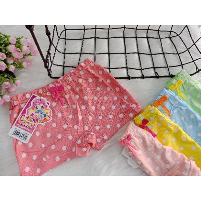 Polka Dot chip Pants For Girls To Wear Skirts | Shopee Malaysia