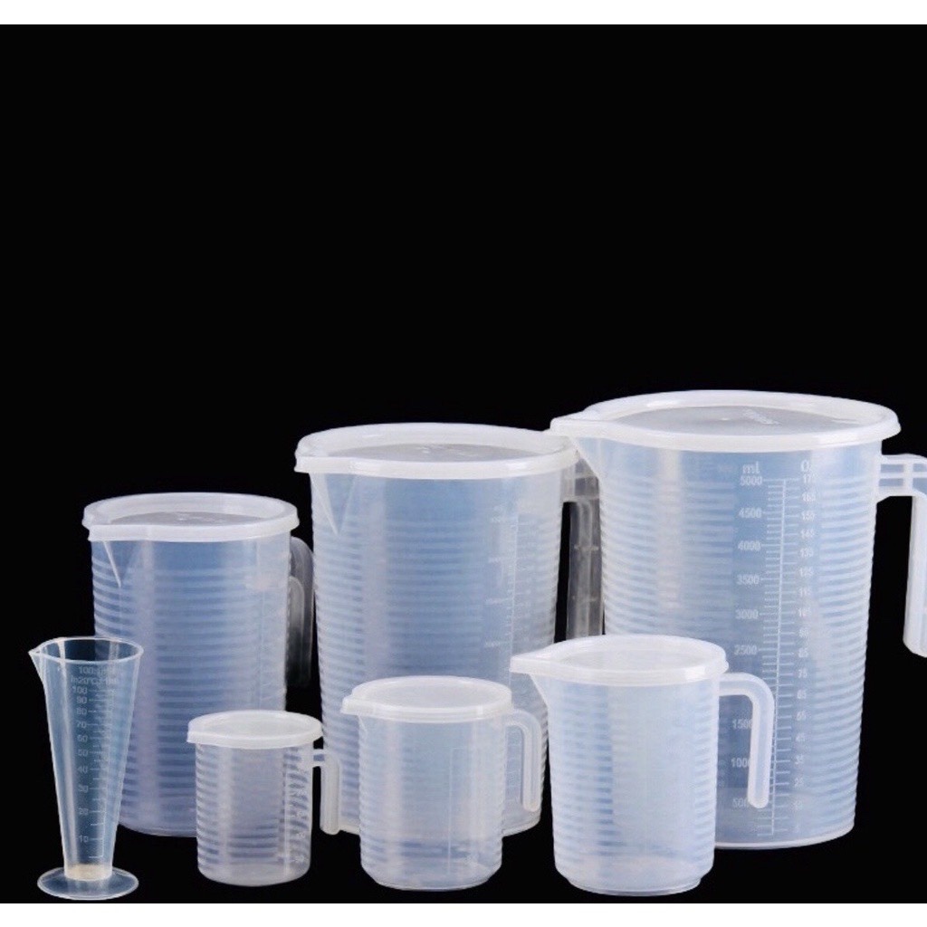 Measuring cup with lid capacity of 1 liter, 2 liters, 3 liters, 3.5 ...