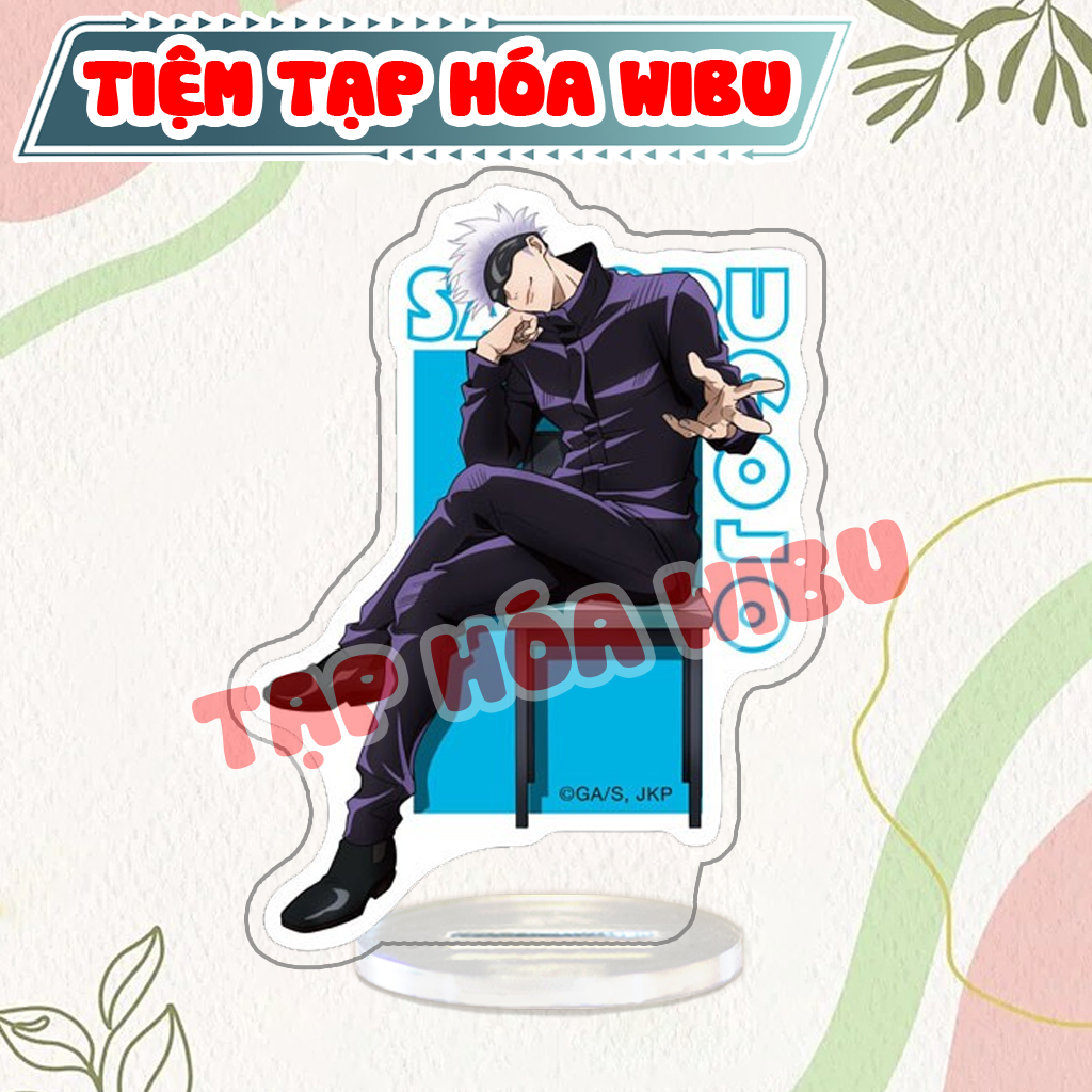 Acrylic Statue Standee Model Jujutsu Kaisen Character Gojo Itadori Yuji ...