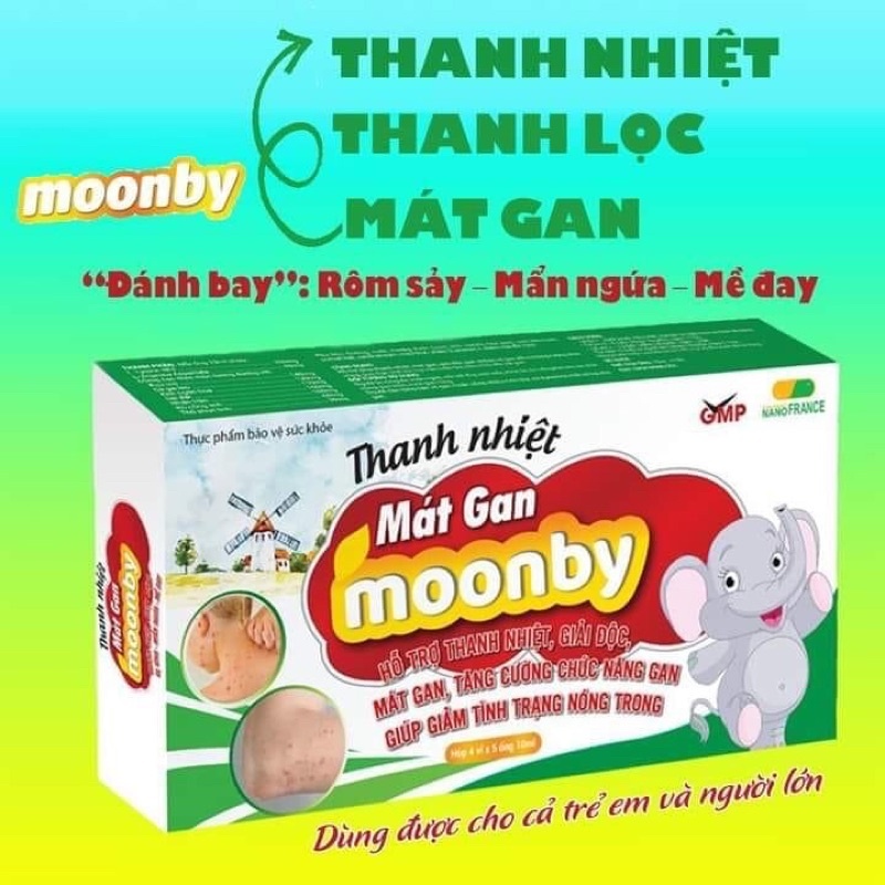 Heat clearing Cools the liver Moonby People with heat with symptoms ...