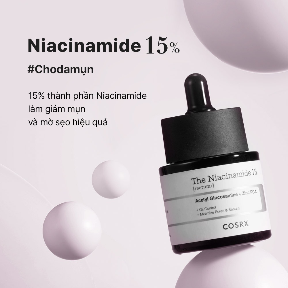 Cosrx The RX Serum 20ml Niacinamide 15% acne skin care 20ml | Shopee ...