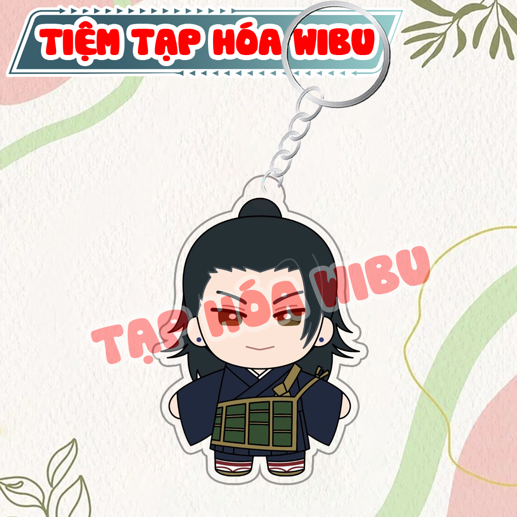 Acrylic Keychain Jujutsu Kaisen Character Gojo Itadori Yuji Geto Nanami ...