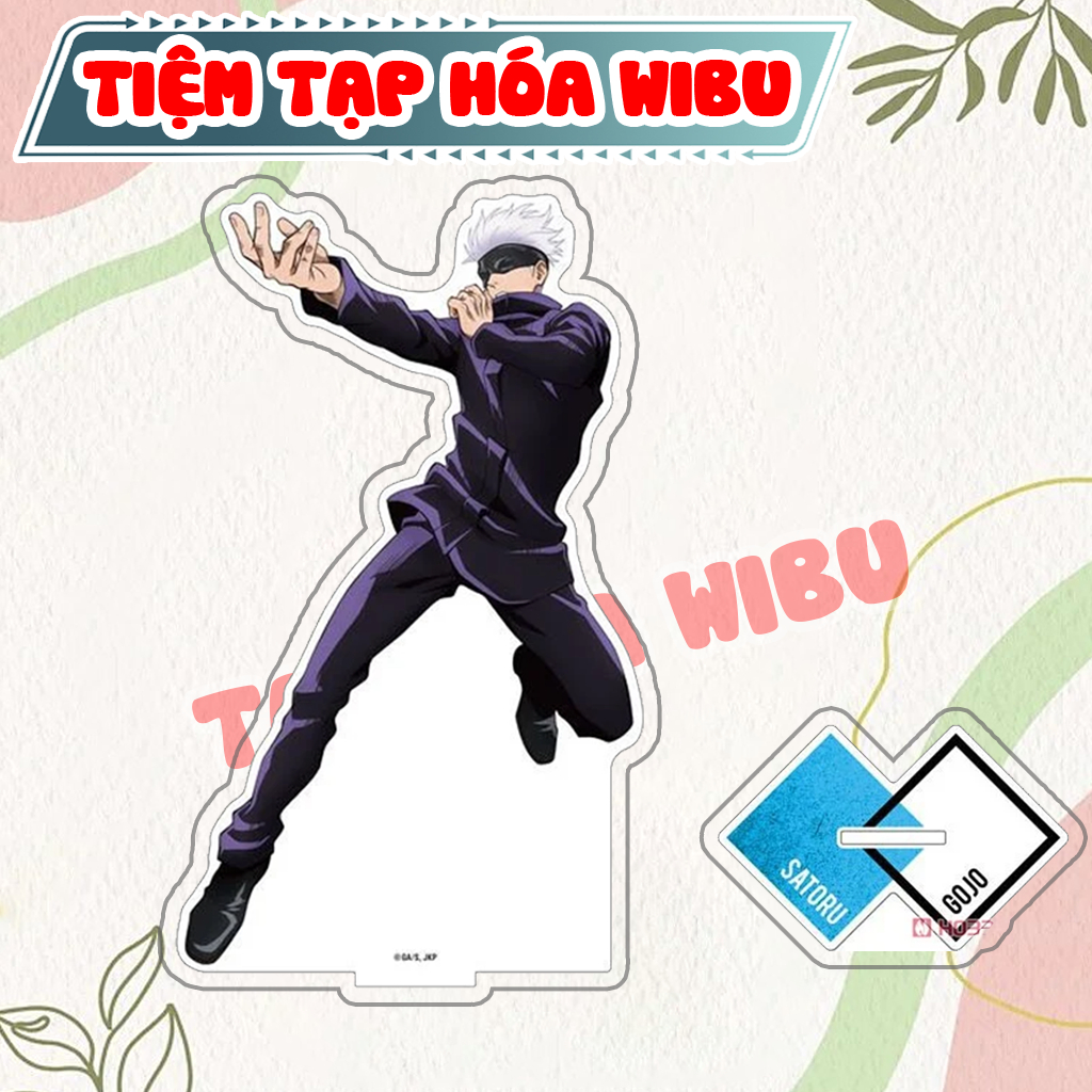 Acrylic Standee Model Jujutsuuka ELL Colored Sole Gojo Itadori Yuji ...