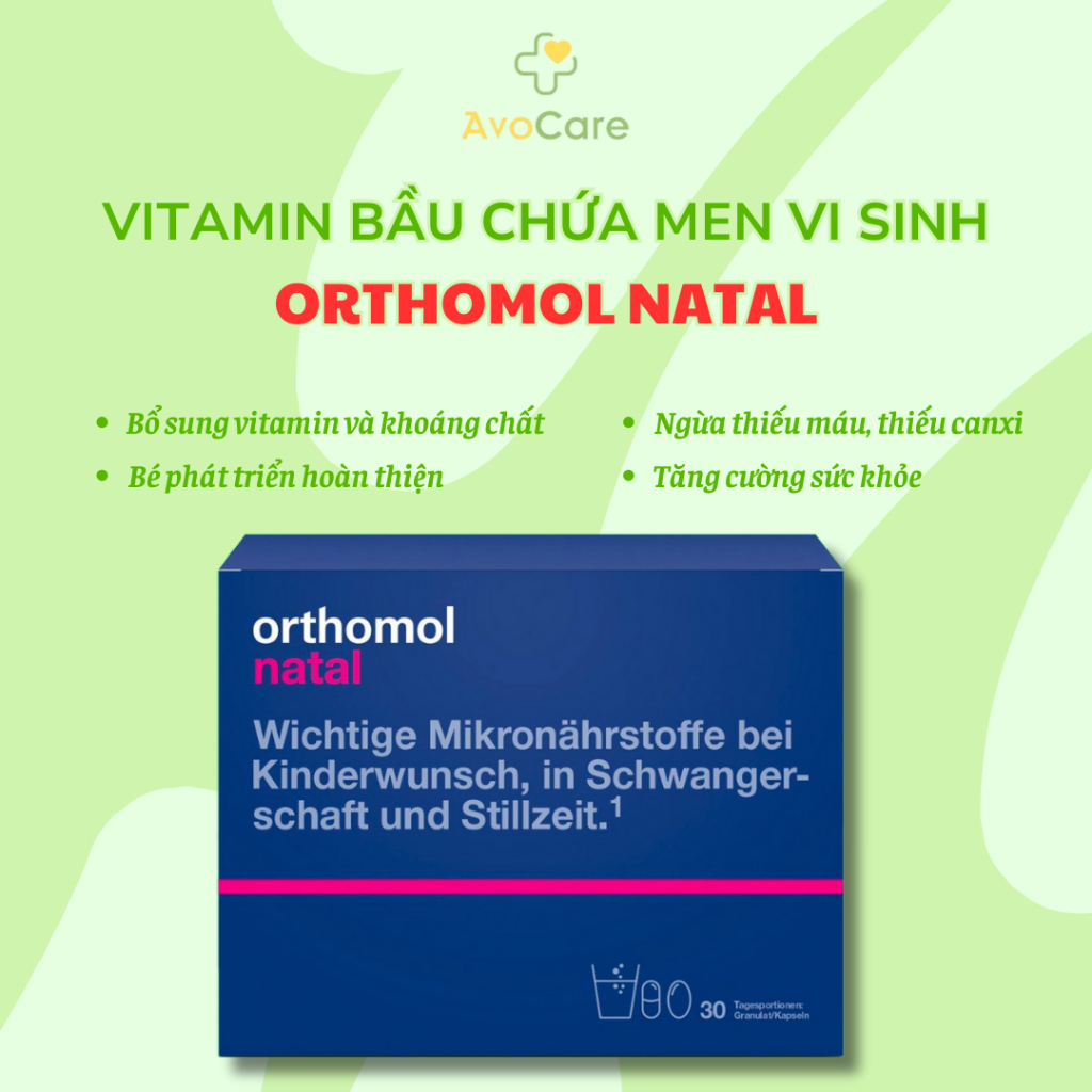Orthomol Natal - Vitamin for pregnant women Orthomol Natal Germany ...